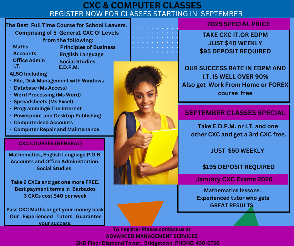 Advanced Management Services | Get The Best CXC Results